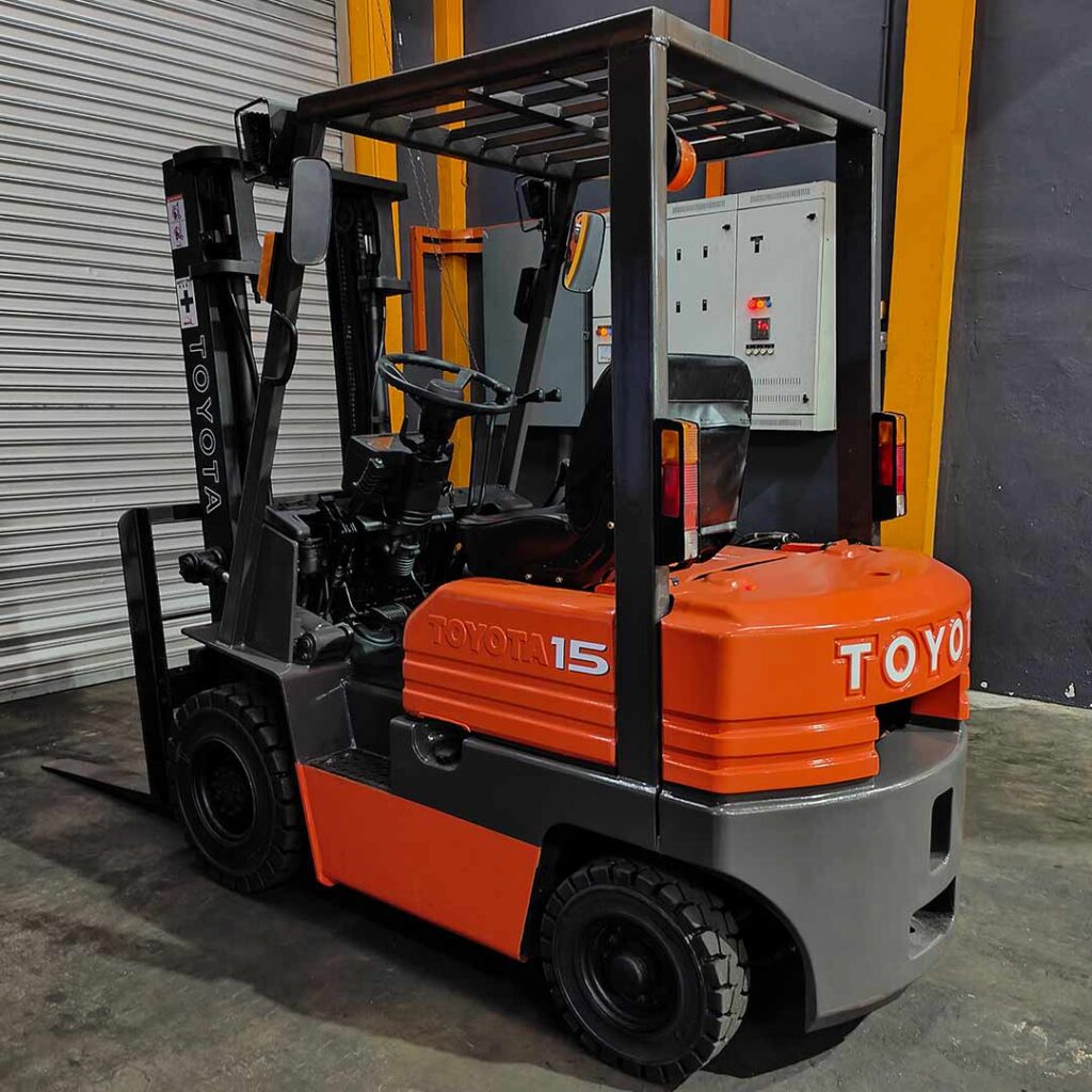 Toyota 1.5 Ton LPG/Gas Forklift : 5FG15 For Sale - Malaysia